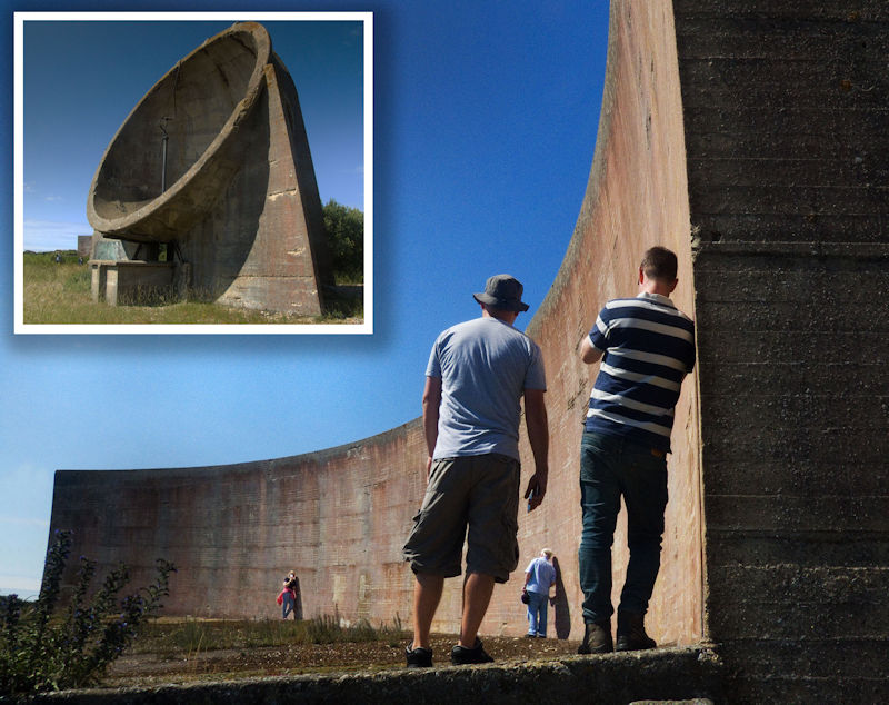 Sound Mirrors - History of Romney Marsh